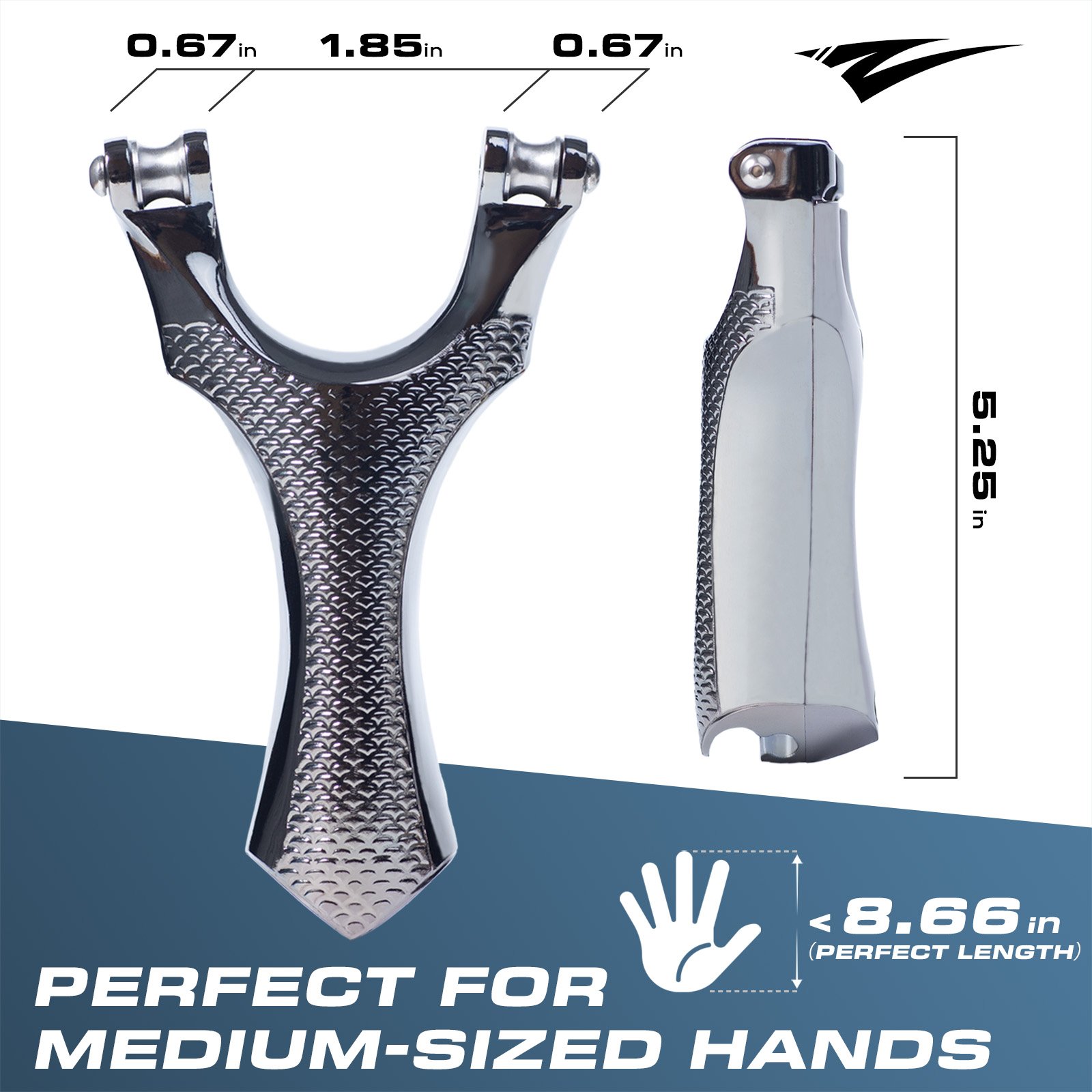 Pulley Viper slingshot - Zetterrank